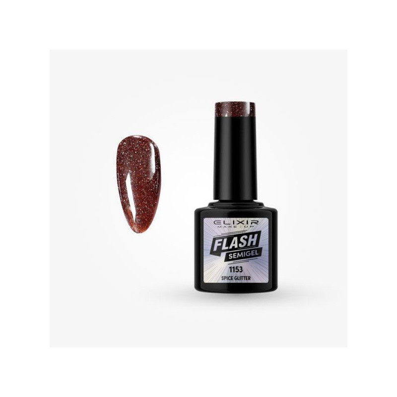 Elixir Semigel 8ML - 1153 ( Spice Glitter)