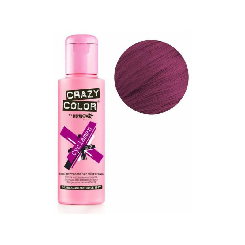 CRAZY COLOR 100ML. 41 CYCLAMEN